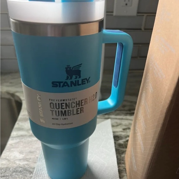 Stanley | Accessories | Light Blue Stanley Quencher Tumbler Cup | Poshmark